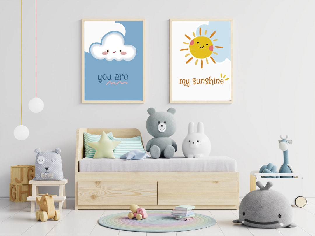 You Are My Sunshine | Kids Poster | Kids Room Decorations | Printable ...