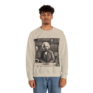 Gender-neutral Albert Einstein Sweater, Computer Science Pullover, Data ...