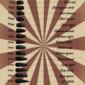 3D Dry Orchard Garden Press on Nails Almond Nails handpainted Nails ...