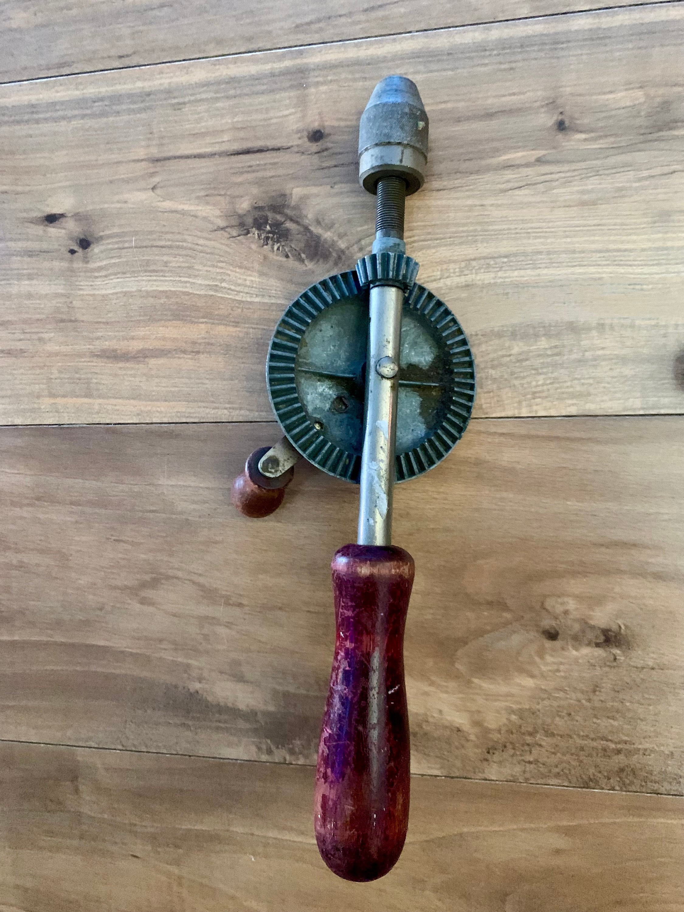 Antique or Vintage Manual Hand Drills Egg Beater, Spiral Ratchet ...