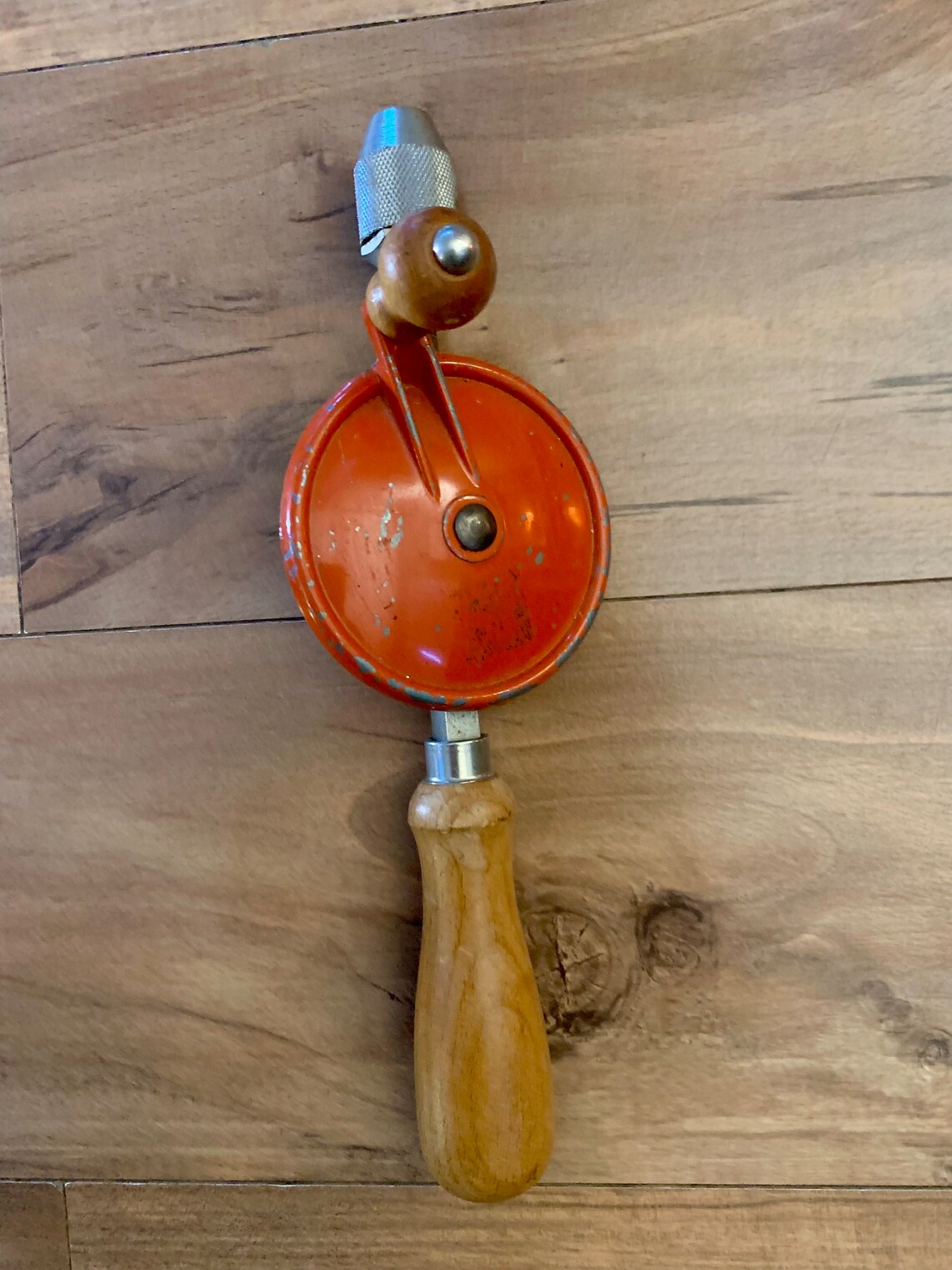 Antique or Vintage Manual Hand Drills Egg Beater, Spiral Ratchet ...