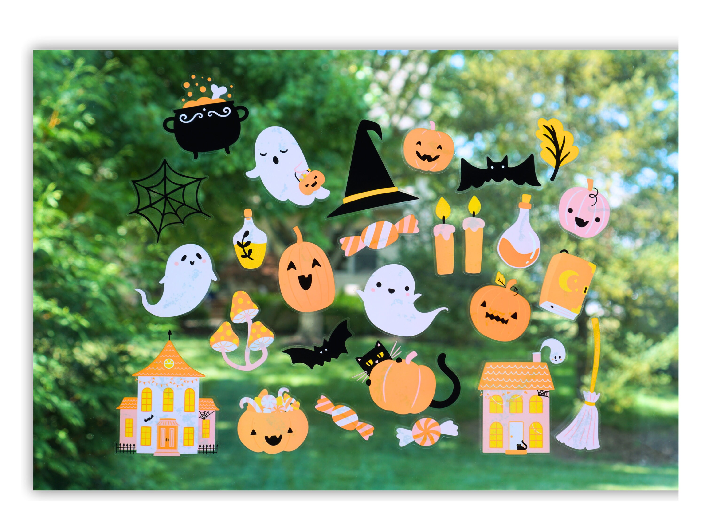 Sweet Halloween Window Clings - Etsy
