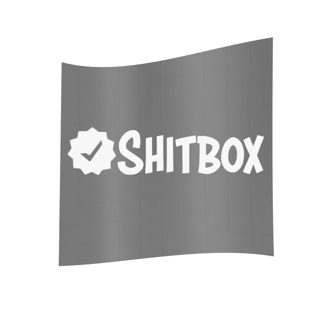 Verified Shitbox Vinyl Waterproof Decal Funny Automobile Accessory Gift ...