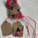 Pkg of 15 Price Tags / Gift Tags / Hang Tags, Blank Back Side, Multi ...