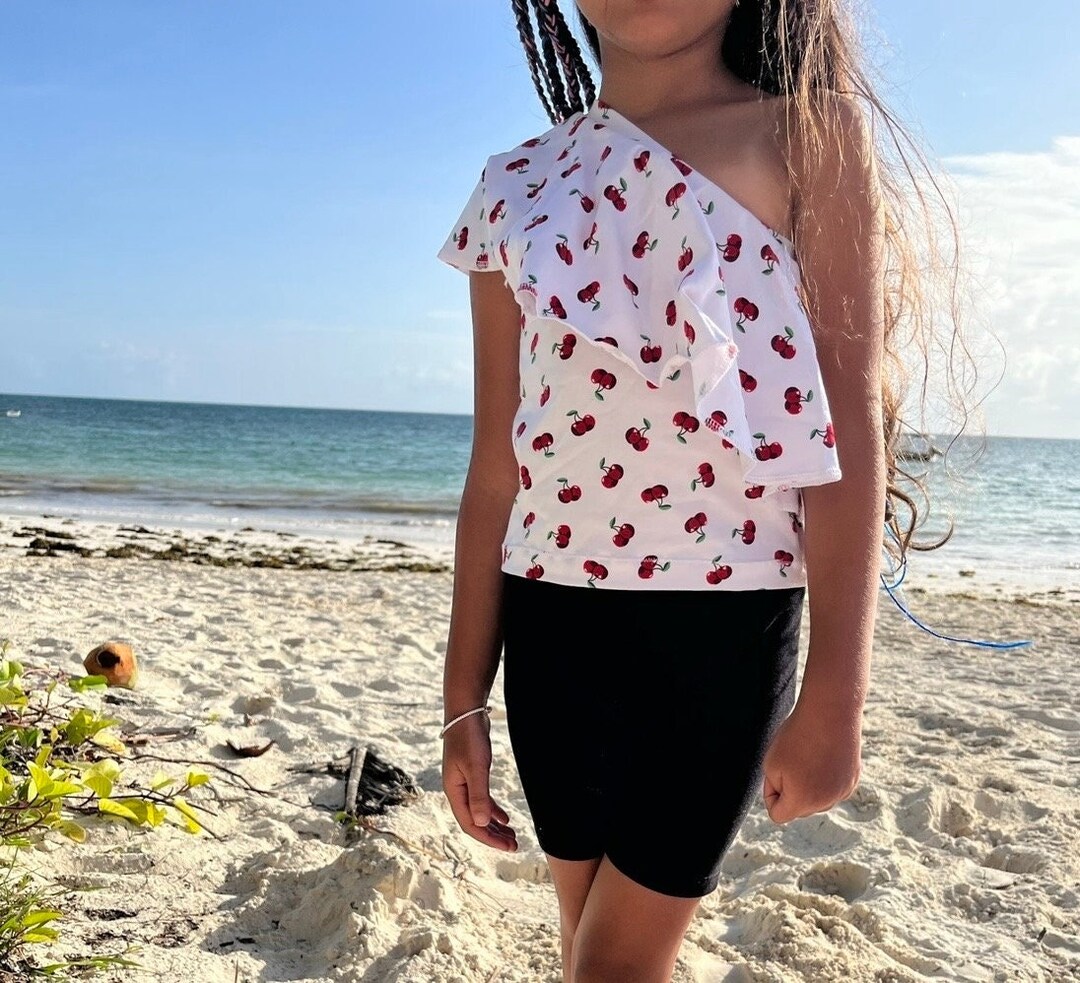 ONE SHOULDER TOP Mallorca, Pdf Sewing Pattern, Sewing Pattern, Girls ...
