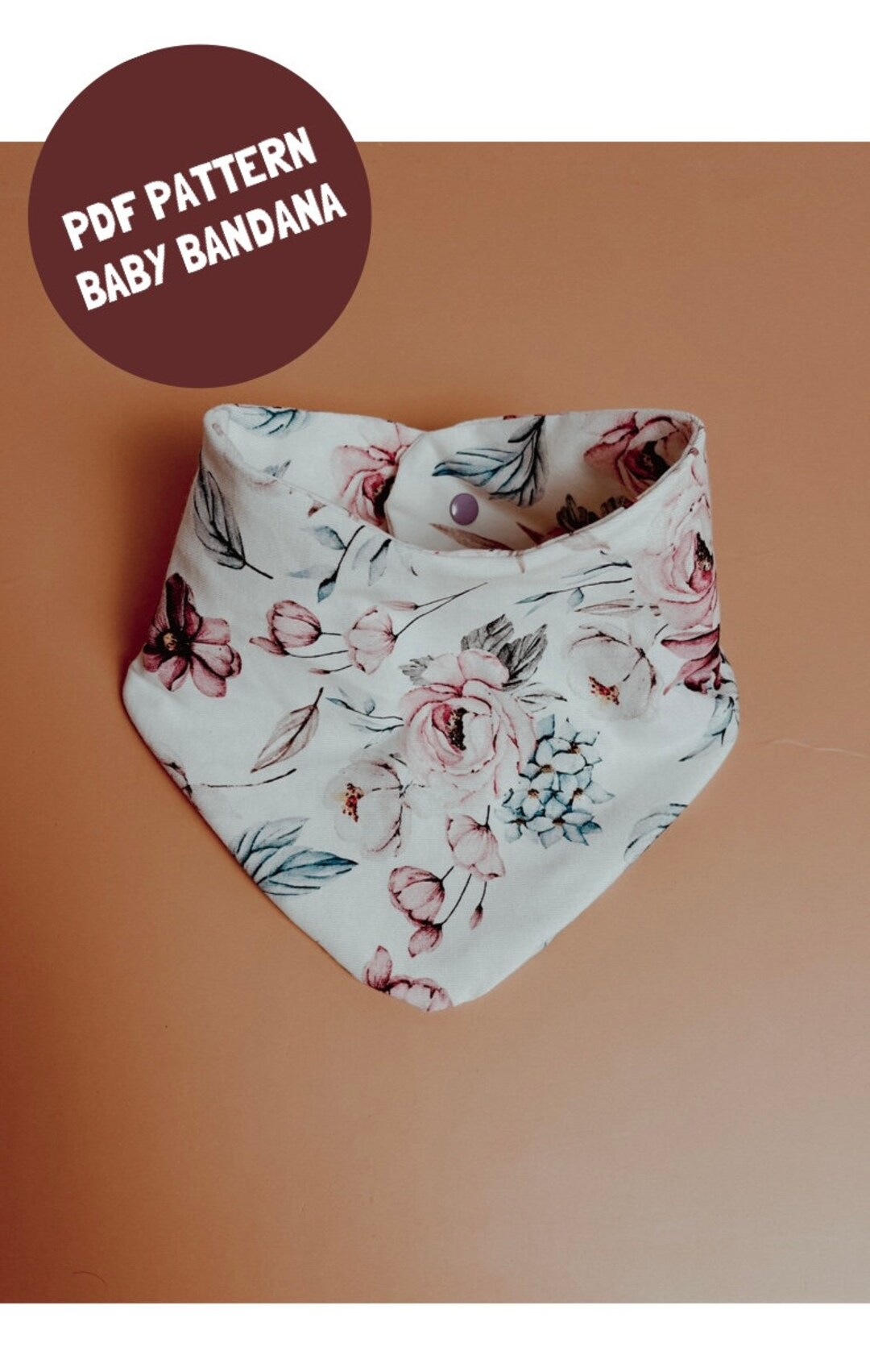 BABY BANDANA Pdf Sewing Pattern Halstuch Schnittmuster - Etsy