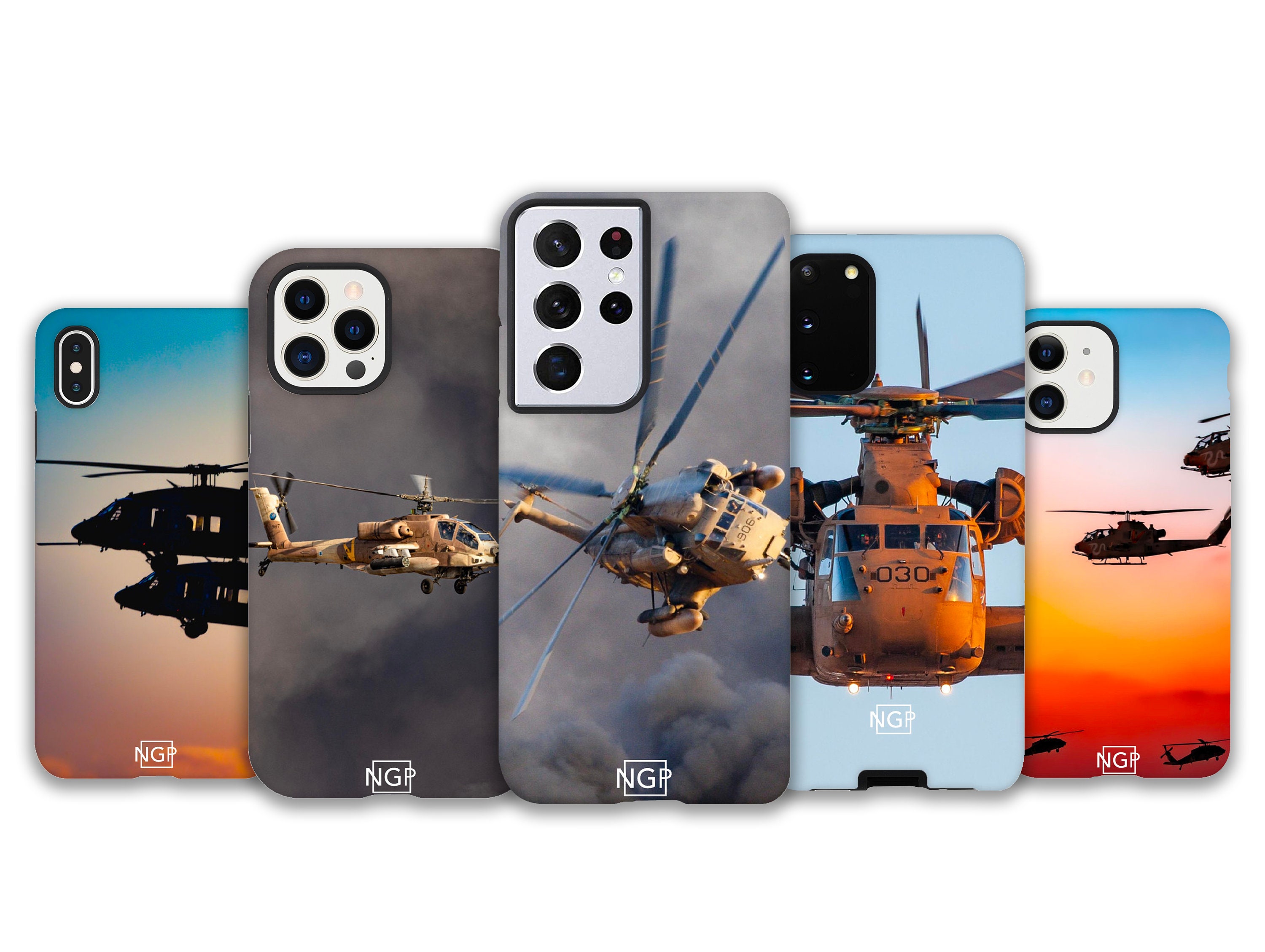 Military Aviation Airforce Phone Case Helicopters Soldiers Aircraft ...