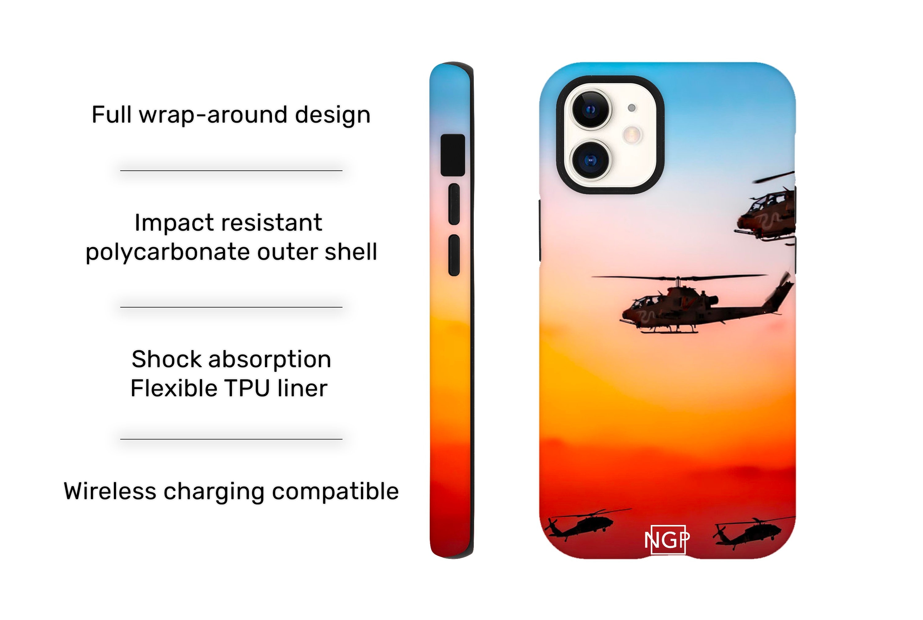 Military Aviation Airforce Phone Case Helicopters Soldiers Aircraft ...