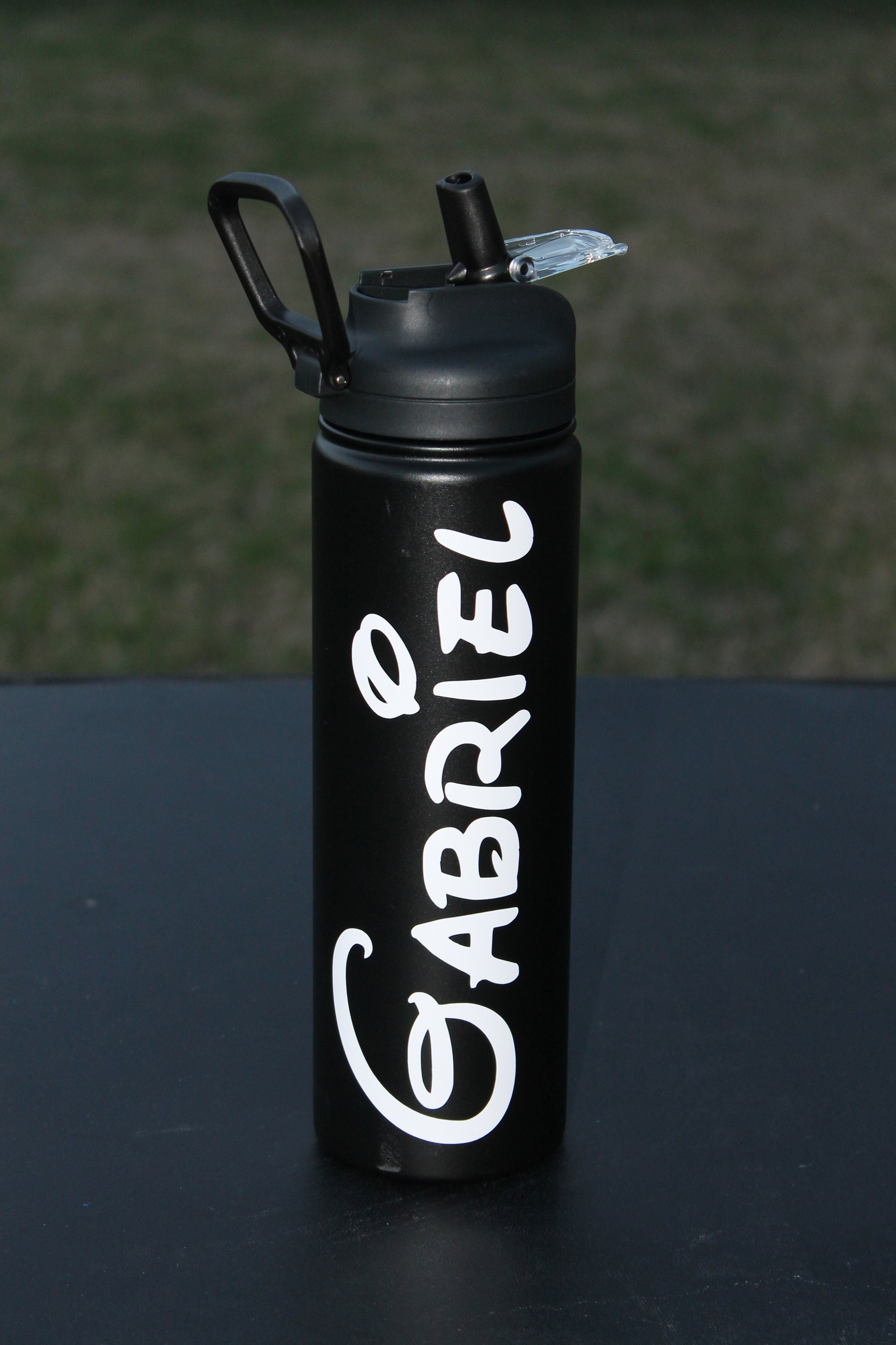 Custom Text Water Bottle Personalized Name Water Bottle Hot & Cold ...