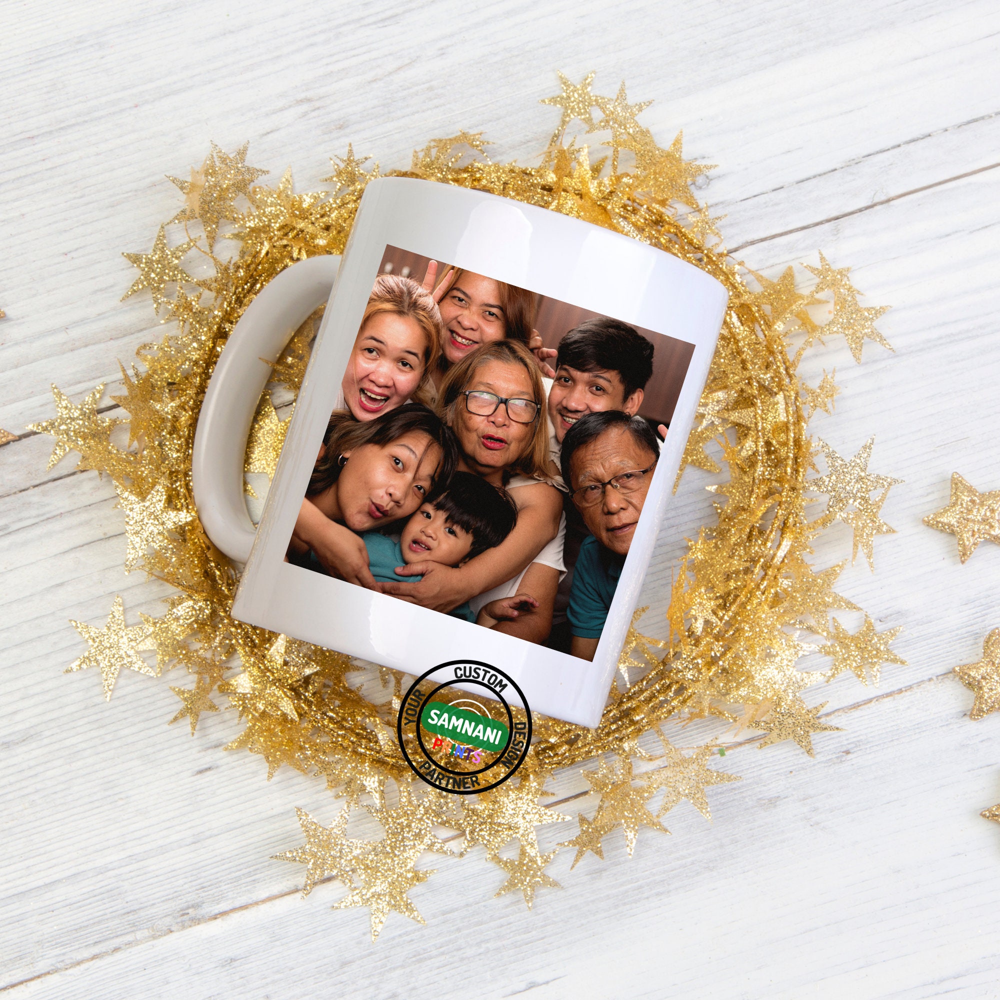 Personalized Photo Mug With Text Personalized Photo Mugs for Cheap Etsy ...