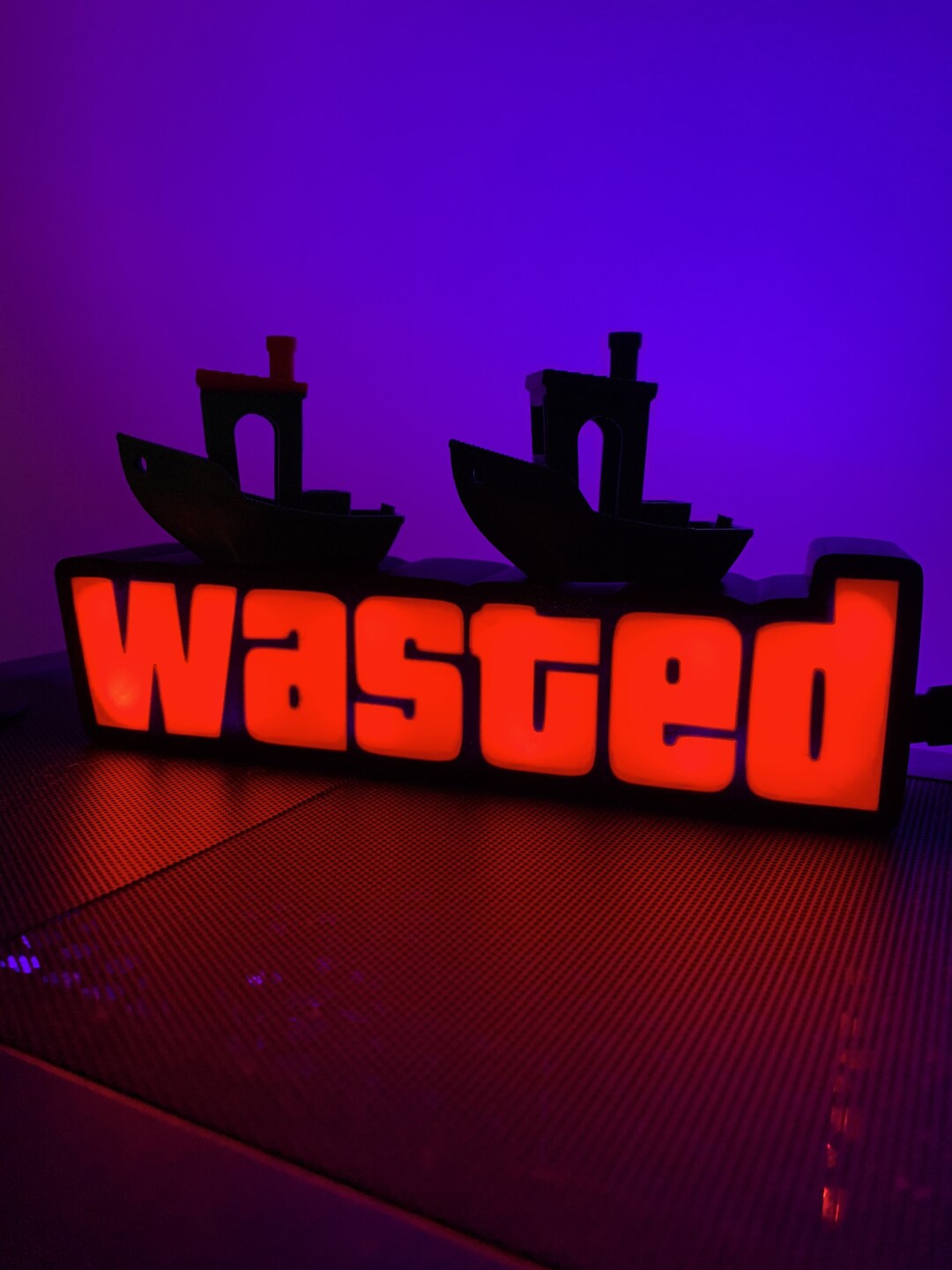 Wasted Grand Theft Auto GTA V GTA VI Decorative Lamp Playstation - Etsy UK
