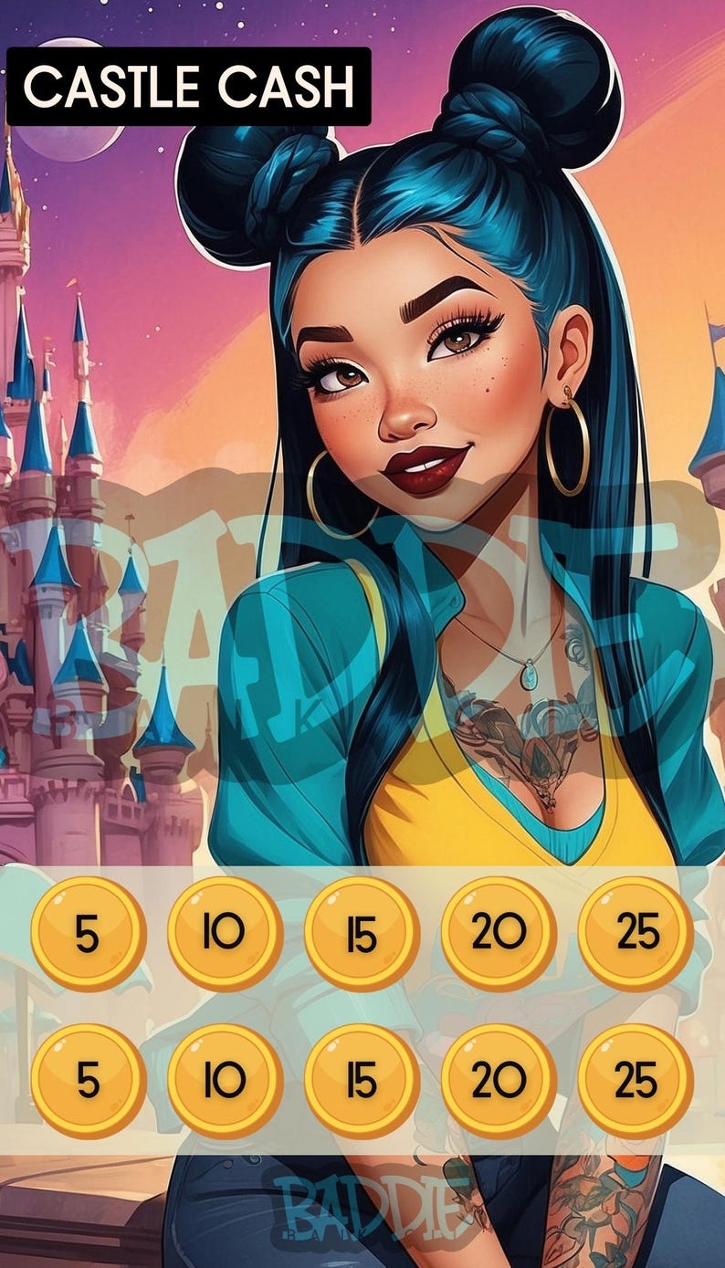 Castle Cash Savings Challenge Enchanted Kingdom Budget Planner ...