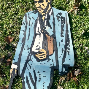 Handmade Scarface Wood Art Piece - Etsy