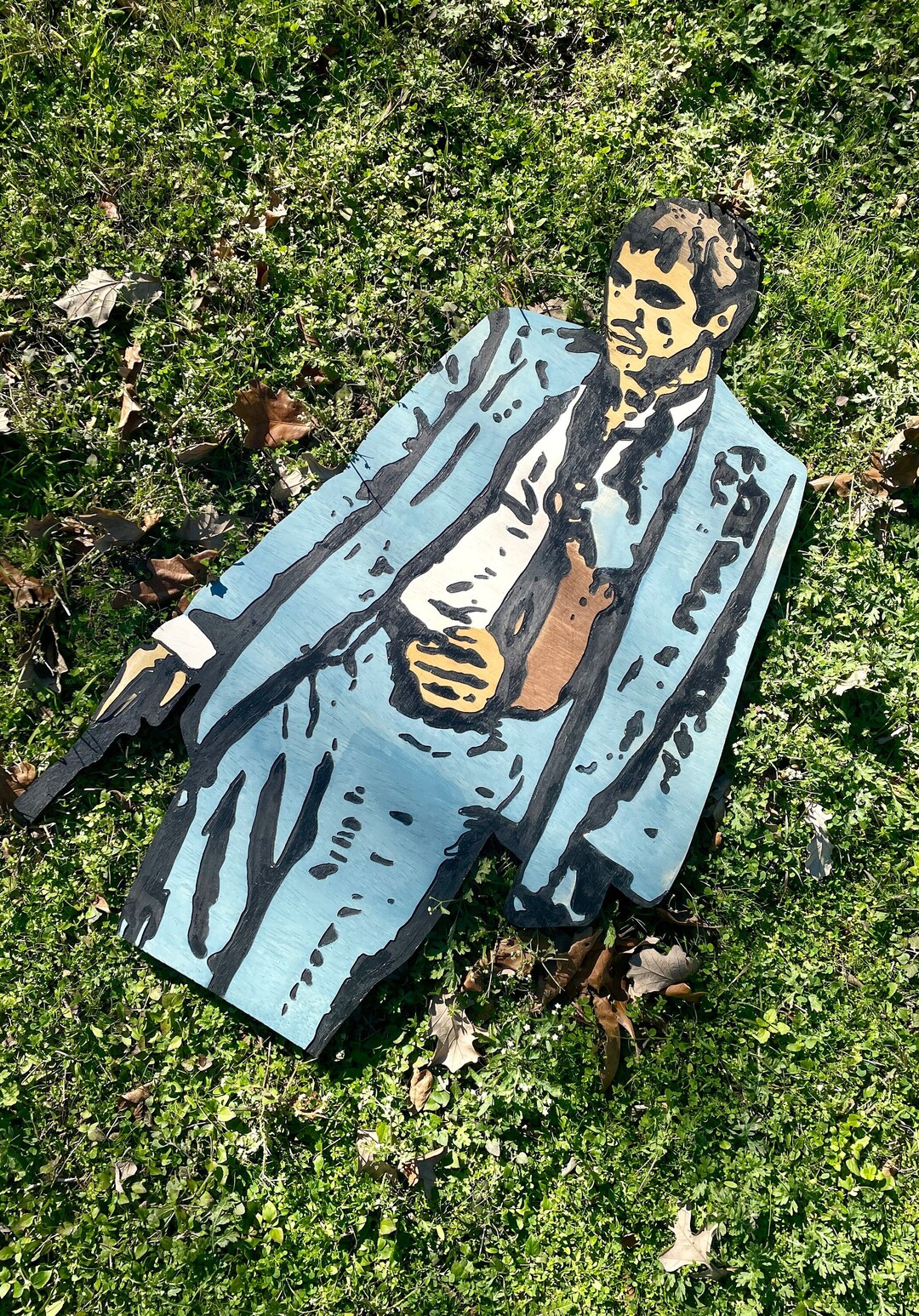 Handmade Scarface Wood Art Piece - Etsy