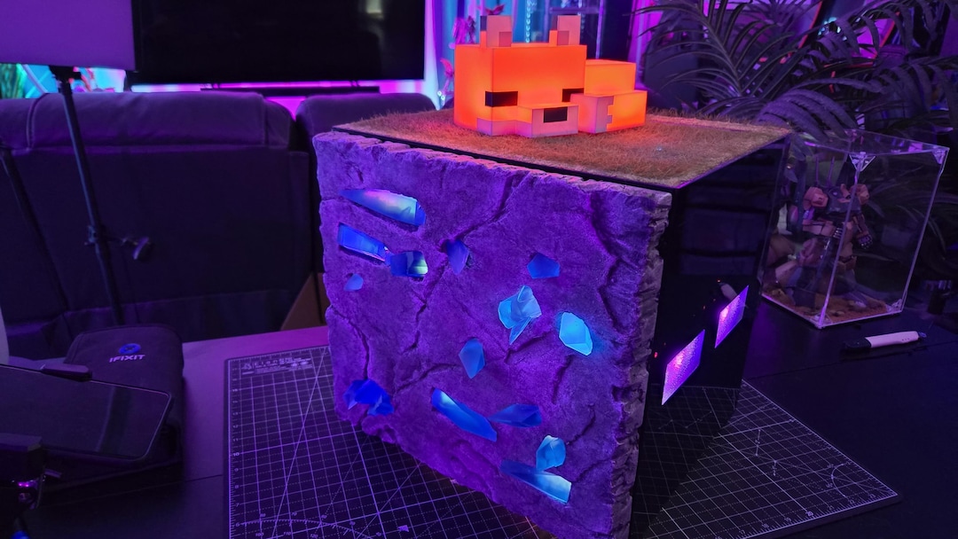 Custom Minecraft Computer Case - Etsy