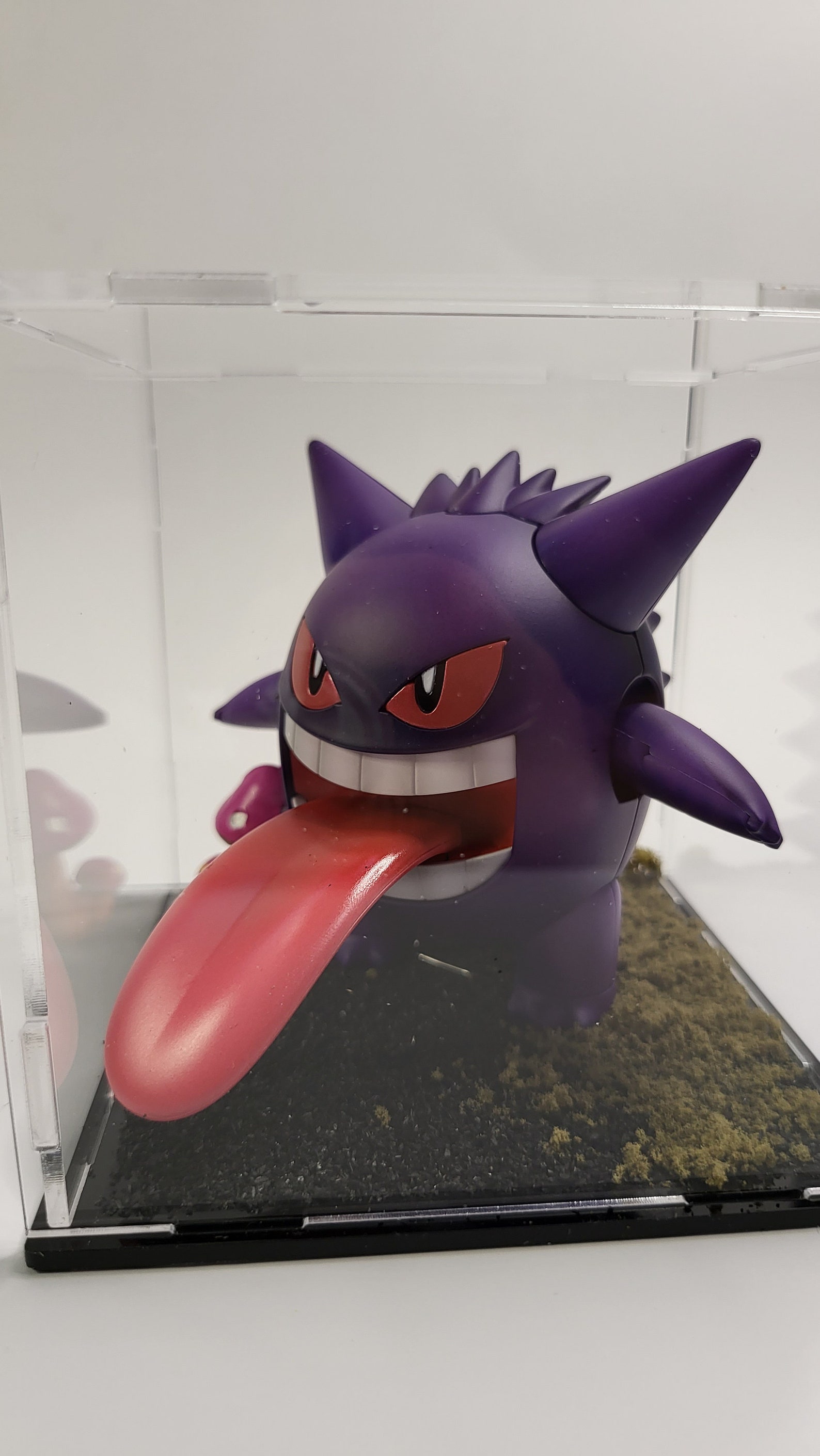 Custom Bandai Gengar Airbrushed Diorama - Etsy