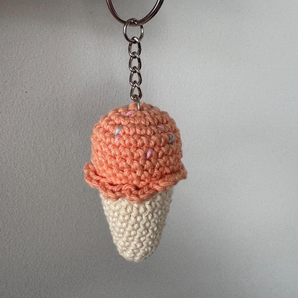 Crochet Ice Cream Cone Pattern for Beginners - Etsy