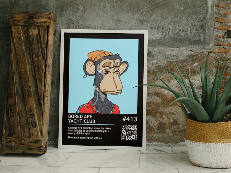 A4 Custom NFT Design Scaleable, Personalized Display of Your Nft ...