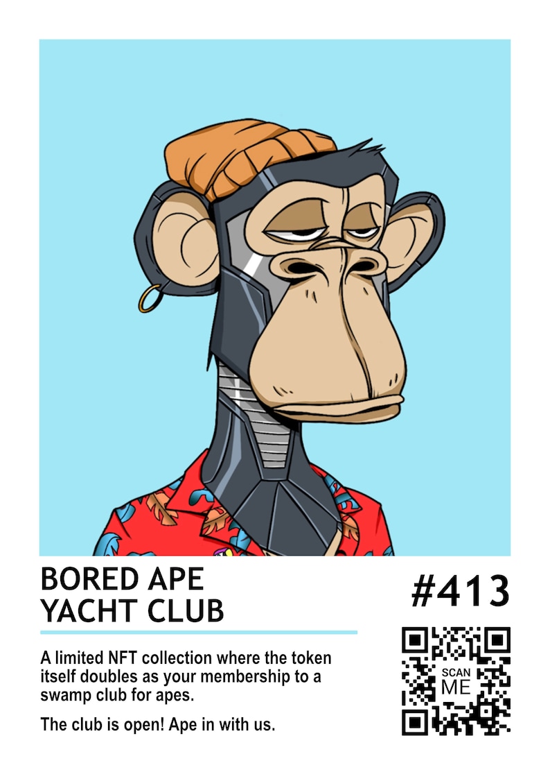 A4 Custom NFT Design Scaleable, Personalized Display of Your Nft ...