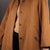 Vintage Bell-shaped Leather Coat in Turquoise Blue | Women's Vintage ...
