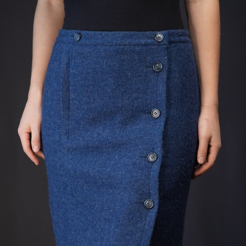 Blue Skirt - Etsy