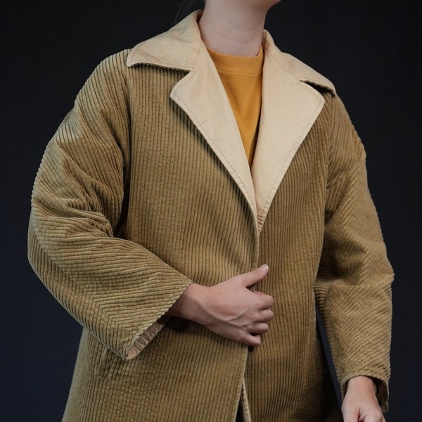 Corduroy Coat - Etsy