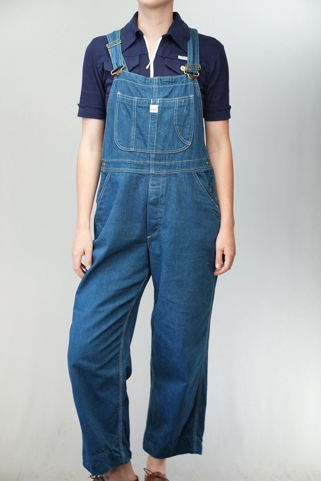 80s Italian Denim Overalls by Rifle | Made in Italy From 100% Cotton ...