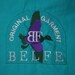 Belfe Vintage Puffer Skiing Jacket | Real Down Coat Turquoise | Made in ...