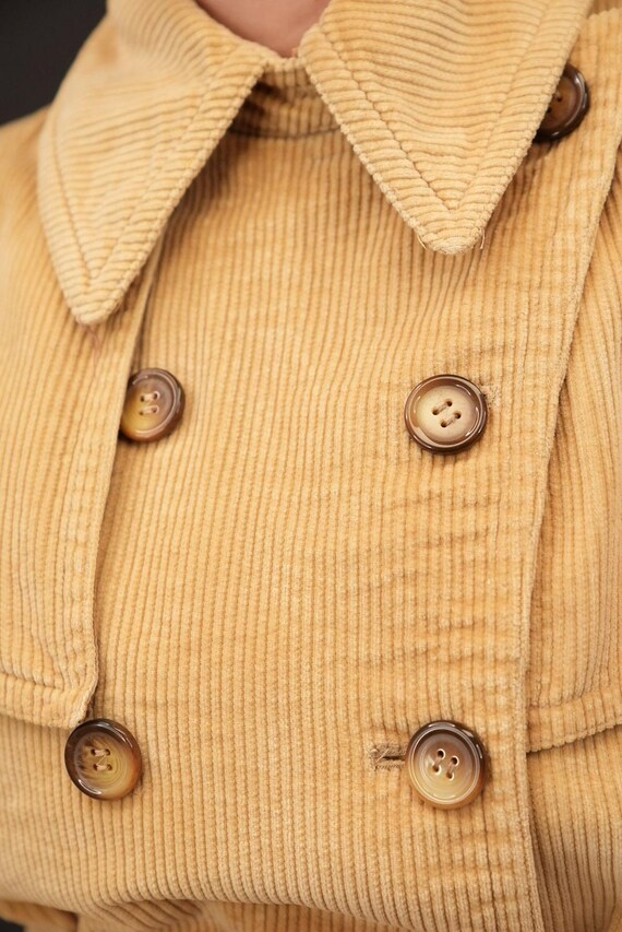 Rare Corduroy Vintage Trench-Coat by BELFE, 1970s | T… - Gem