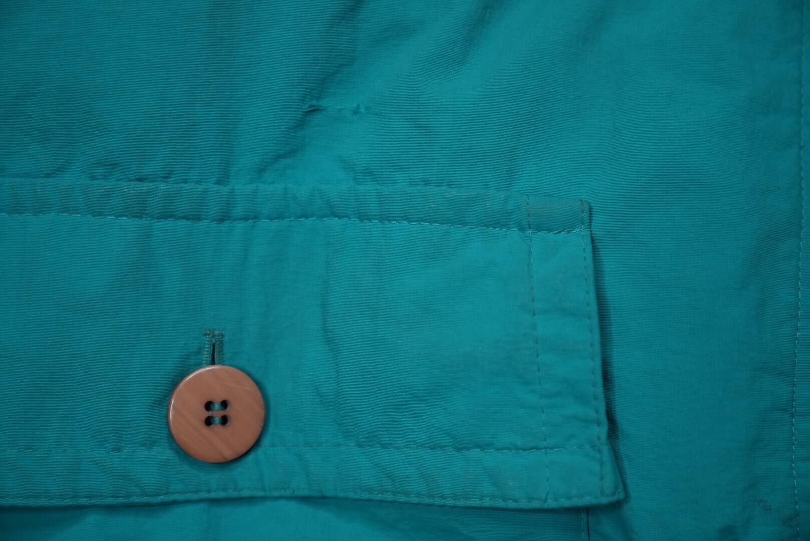 Belfe Vintage Puffer Skiing Jacket | Real Down Coat Turquoise | Made in ...
