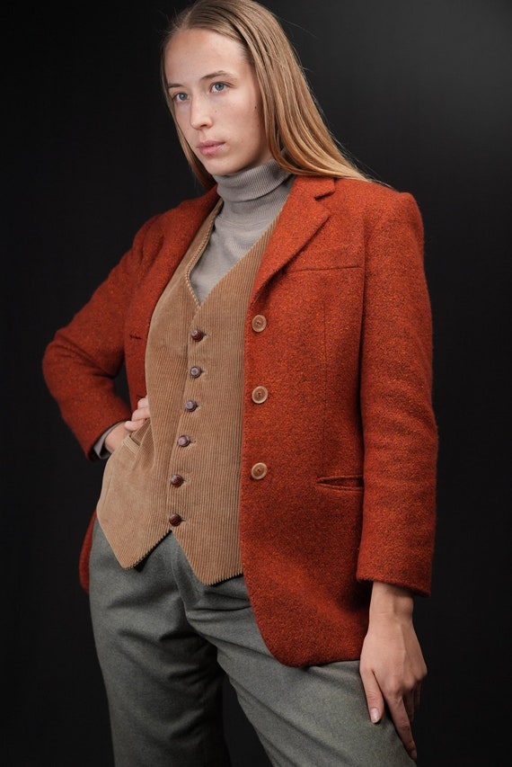 kiton cashmere blazer red - Gem