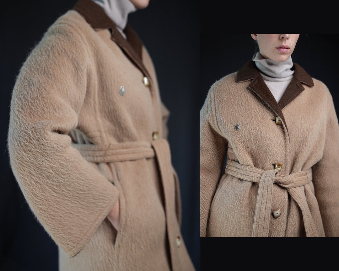 Aquascutum Royal Vicuna Coat Llama Alpaca Mohair Wool Vicuna - Etsy