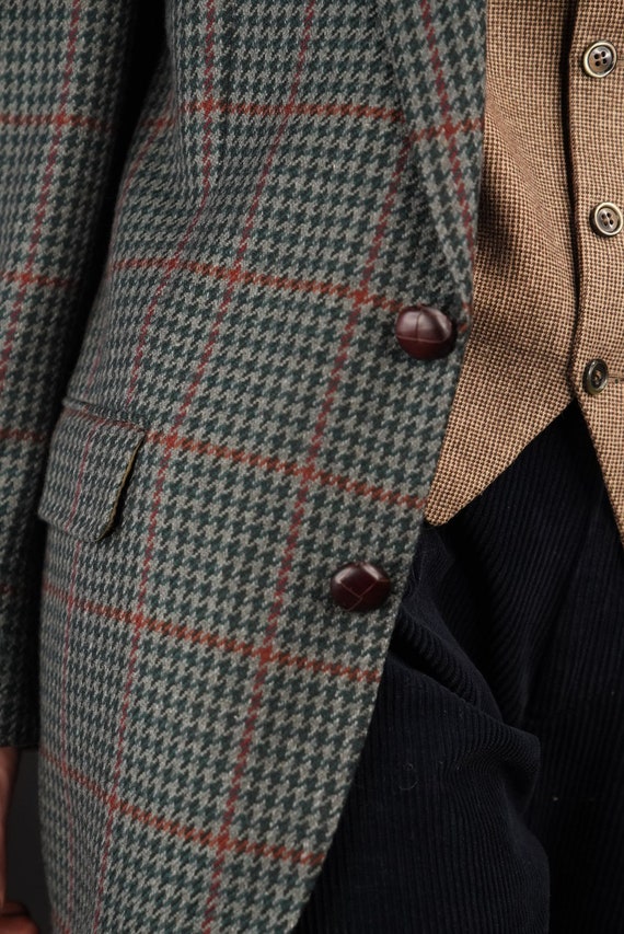 Pure Cashmere Blazer Jacket by DAKS | Dark Emerald Gr… - Gem