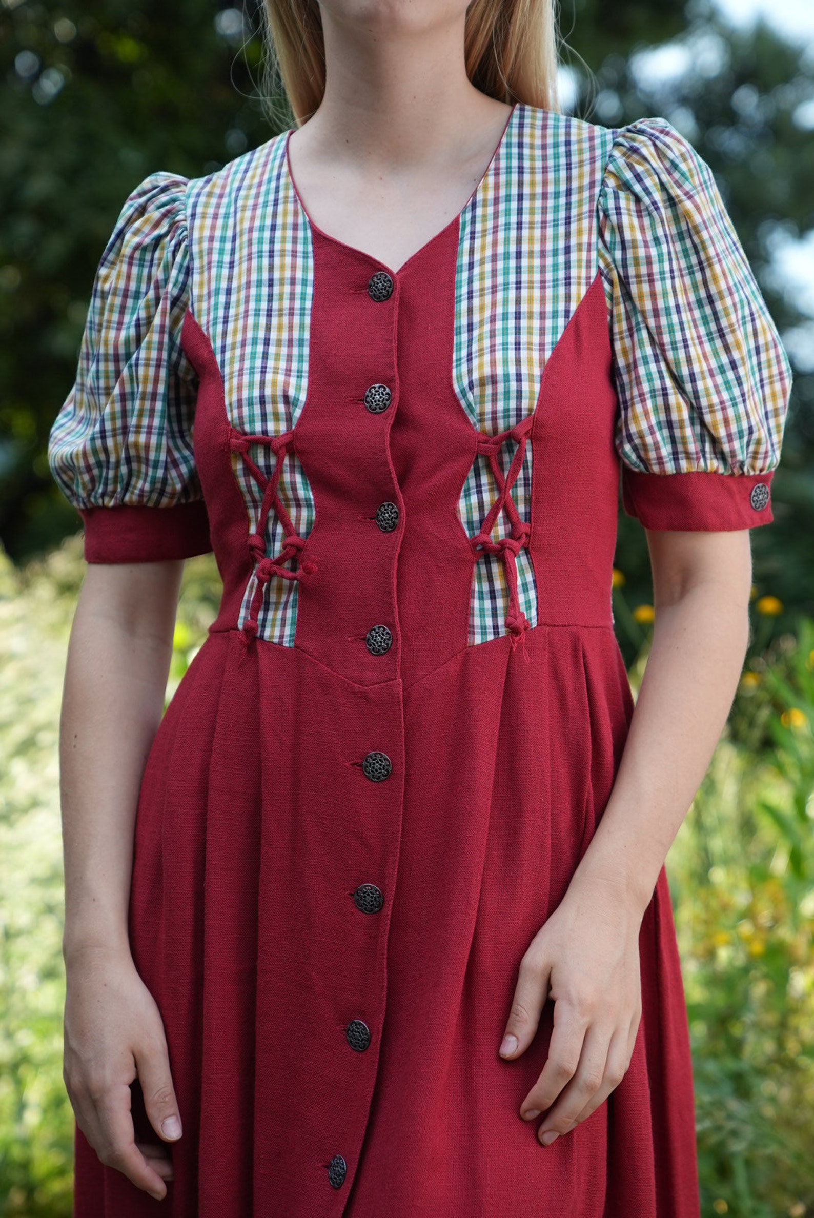 Traditional Austrian Trachten Dress Vintage Folklore - Etsy