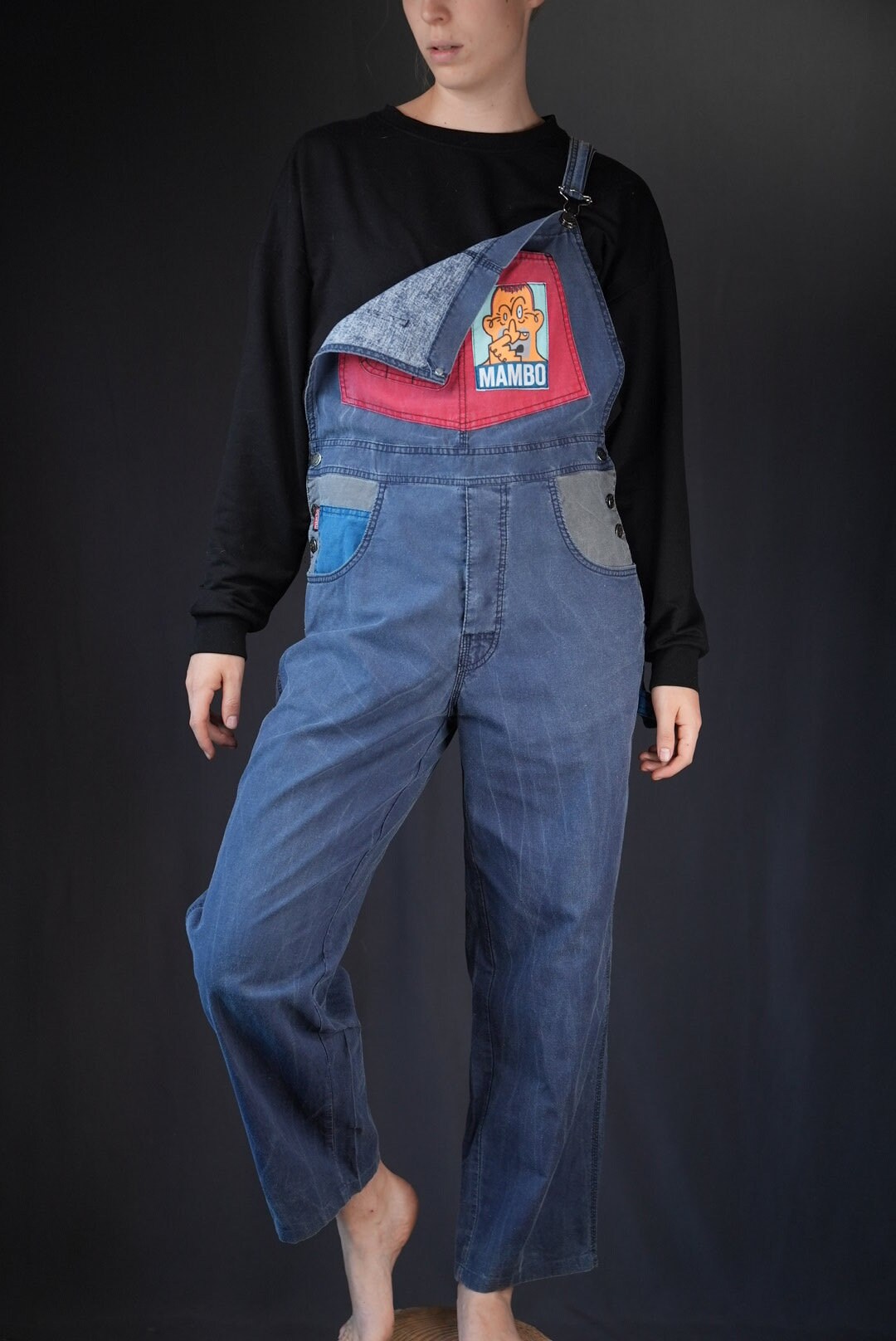 Ultra Rare Mambo Overalls Vintage From the 90s | Unique Vintage ...