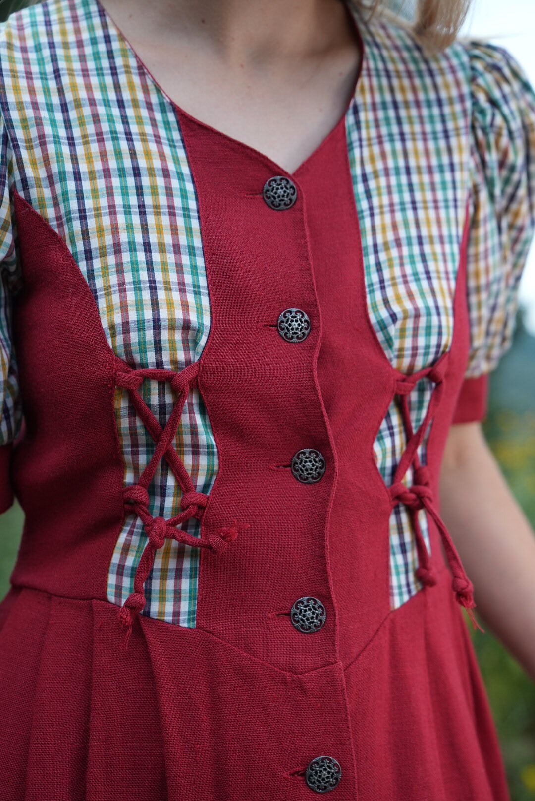 Traditional Austrian Trachten Dress Vintage Folklore - Etsy