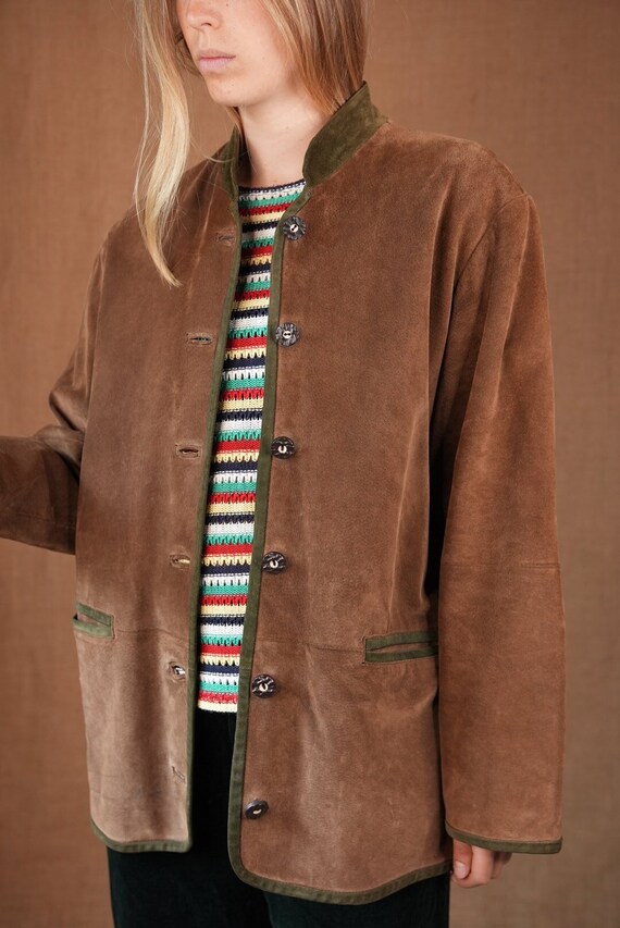 Vintage bavarian leather trachten - Gem