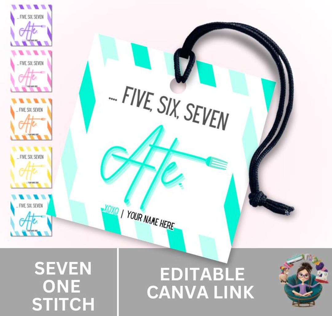 Cheer Competition Gift Tag: Editable Goodie Bag Tags, Canva Template ...