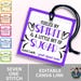 Cheer Competition Gift Tag: Editable Canva Template (digital Download ...