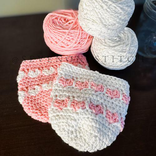 Heart Crochet Sourdough Starter Jar Cozy Pattern (PDF) - Etsy