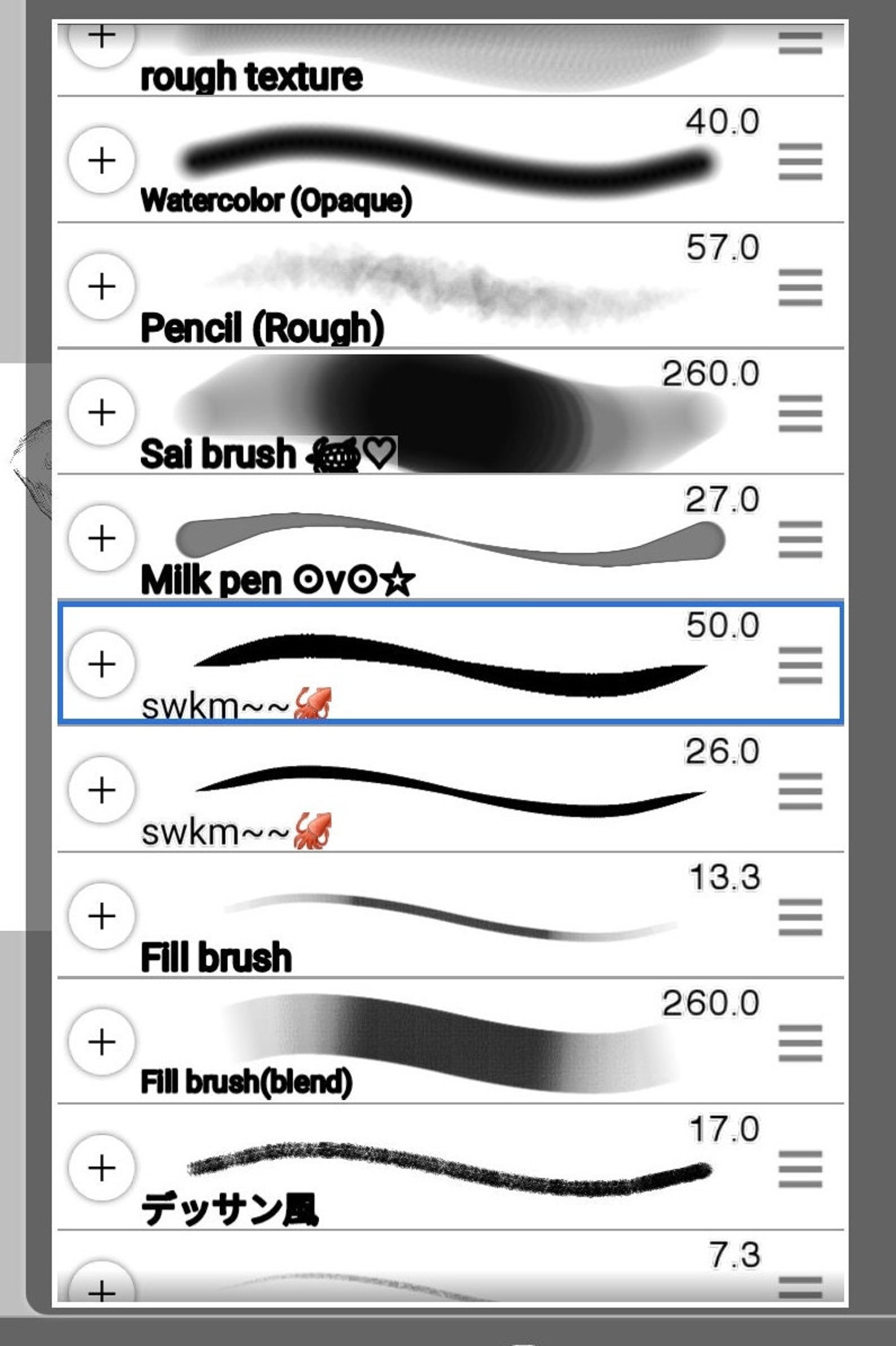 Ibispaint Brush Pack Etsy