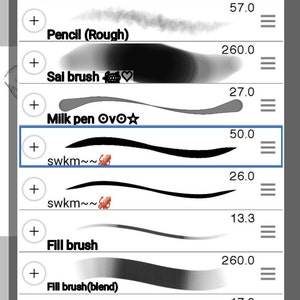 Ibispaint Brush Pack - Etsy