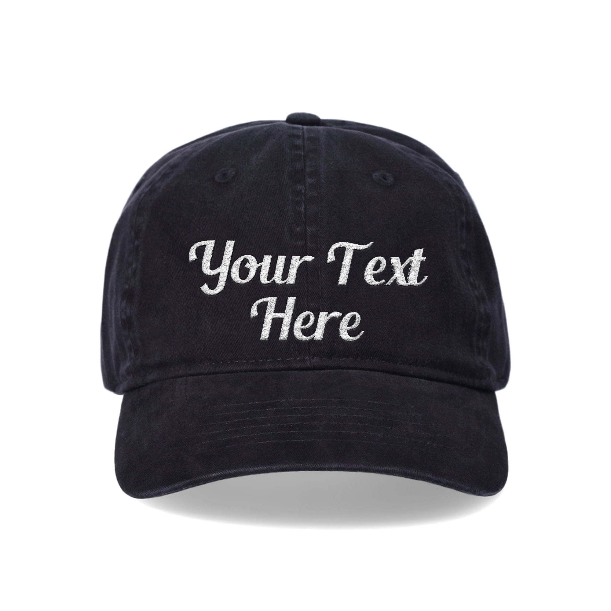 Custom Embroidered Hat front and Back Personalized Monogram Cap Custom ...