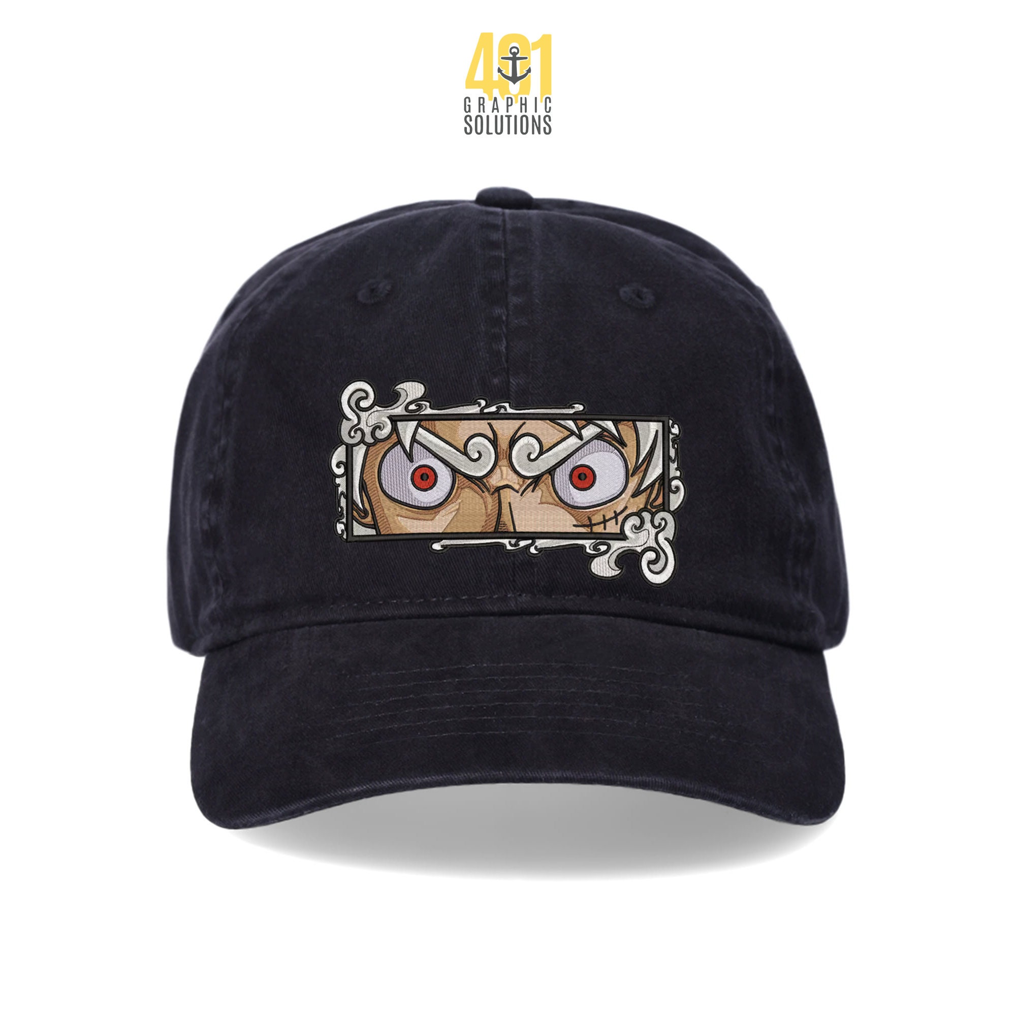 One Piece Anime Theme Embroidered Hat Custom One Piece Logo Hat Anime ...