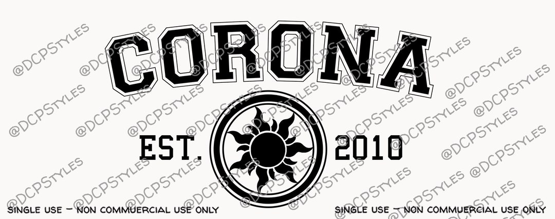 Corona SVG File - Downloadable Svg File - Tangled Movie - Princess ...