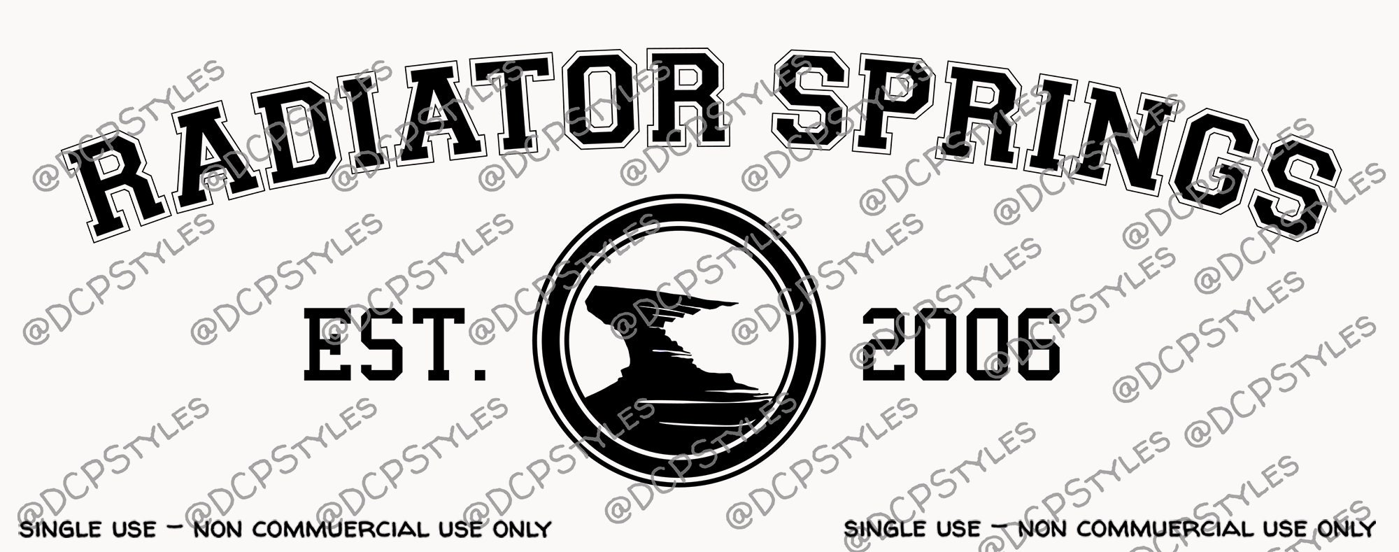 Radiator Springs SVG - Cars - Downloadable SVG File - Etsy