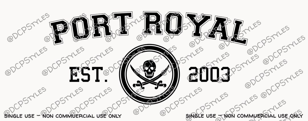 Port Royal SVG - Pirates of Caribbean - Downloadable SVG File - Etsy