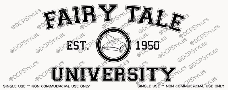 Fairy Tale University SVG File - Downloadable Svg File - Etsy