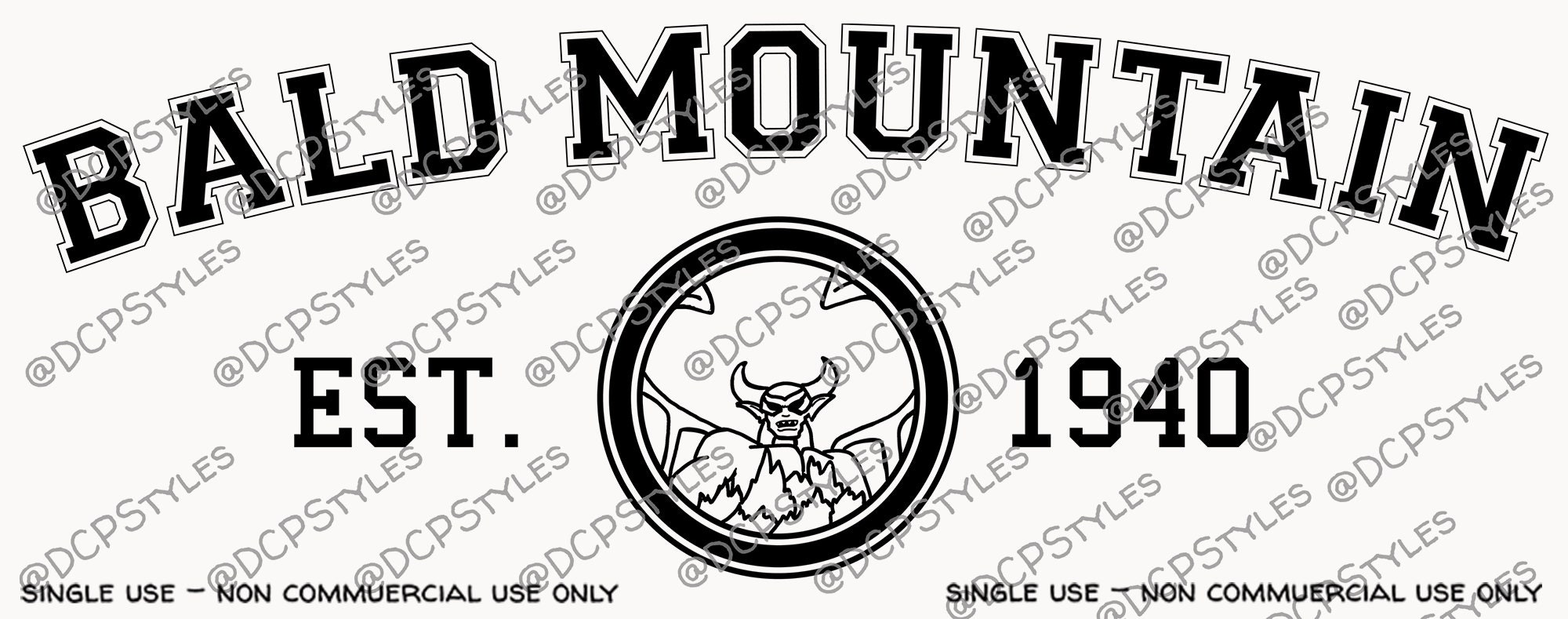 Bald Mountain, Fantasia SVG File - Downloadable Svg File - Chernabog ...