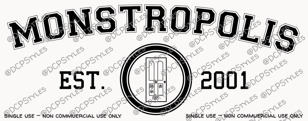 Monstropolis SVG File - Monsters Inc - Downloadable SVG File - Etsy